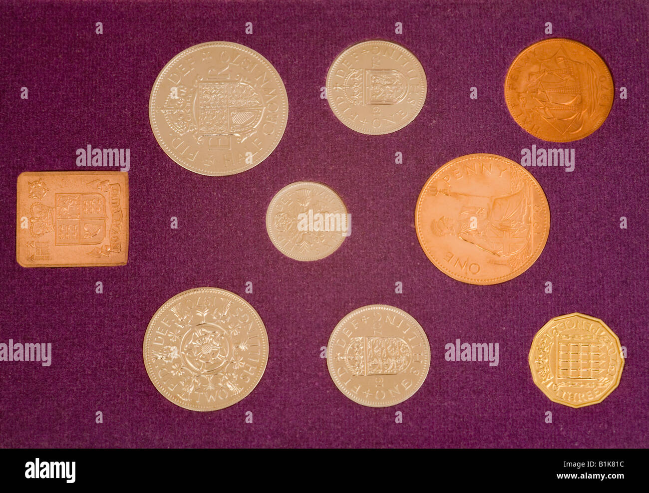 1970 coins hi-res stock photography and images - Alamy