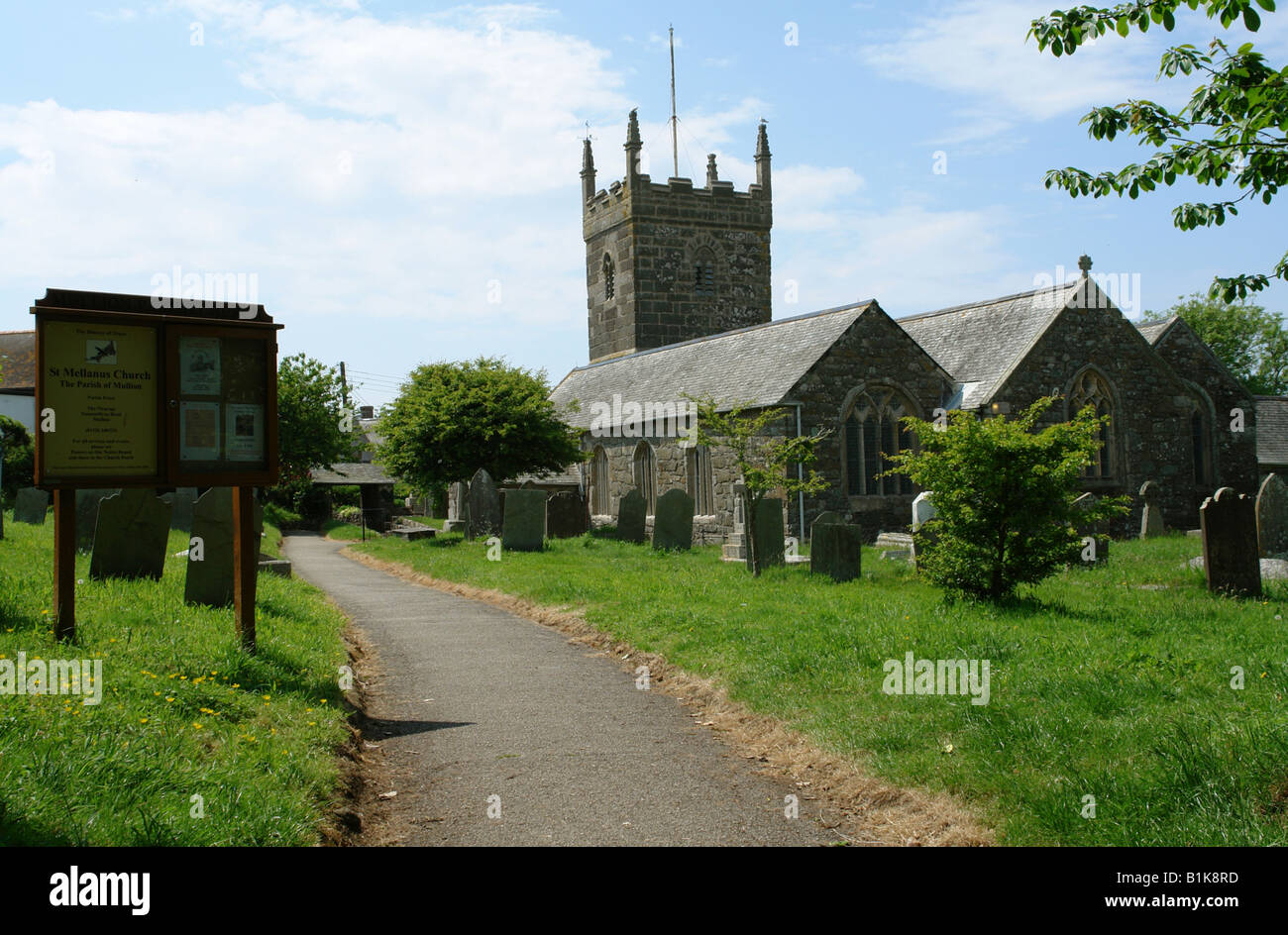 Mullion parish church hi-res stock photography and images - Alamy