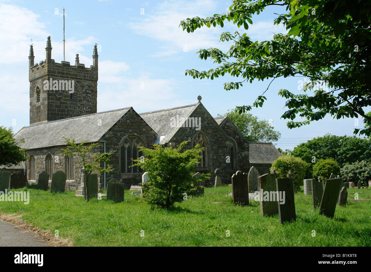 Mullion parish church hi-res stock photography and images - Alamy