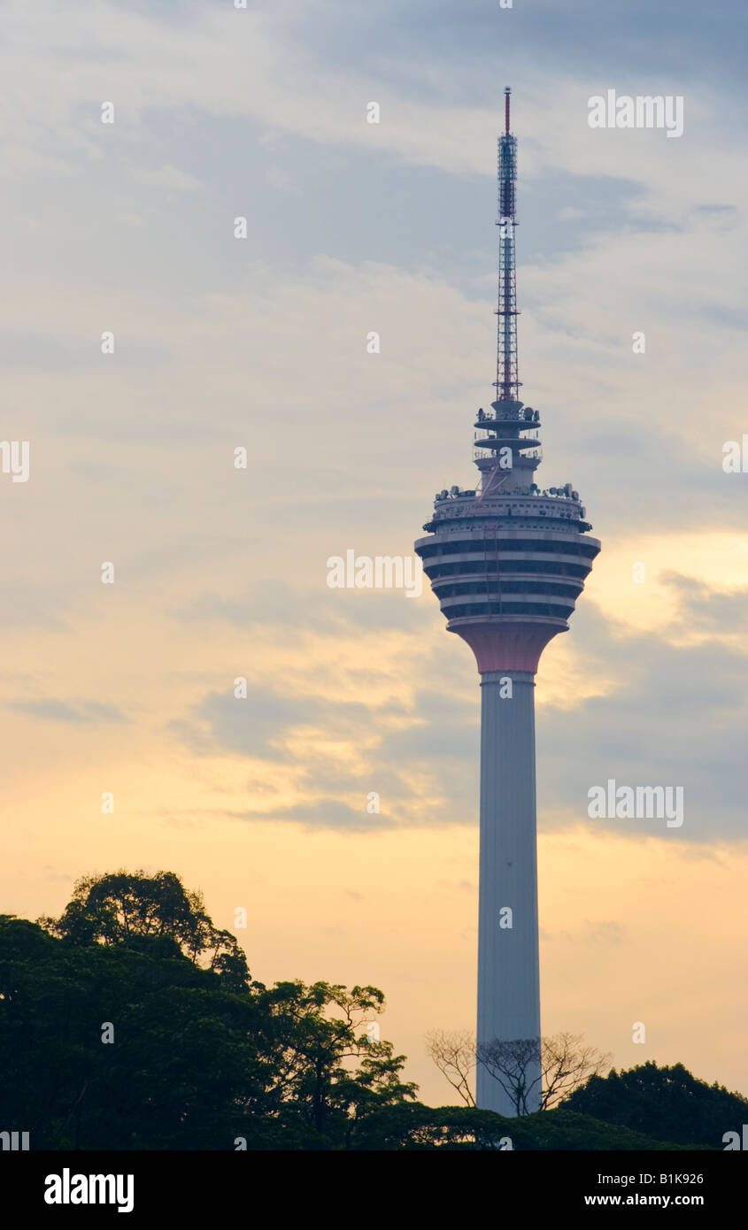 Menara KL tower in Kuala Lumpur Stock Photo - Alamy