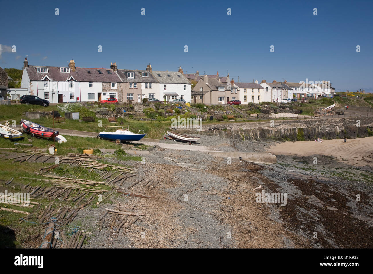 Craster village hi-res stock photography and images - Alamy