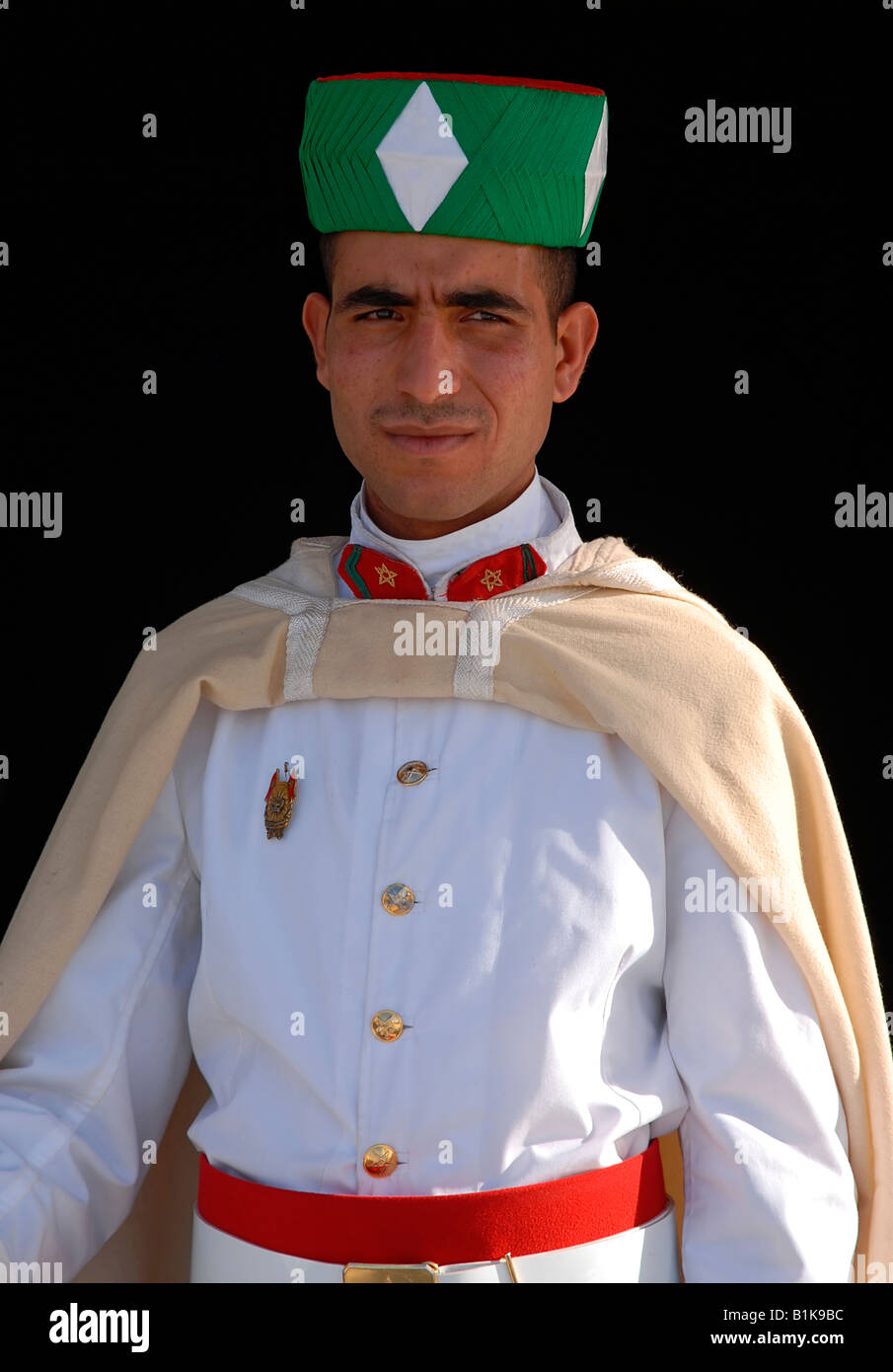 Royal Guard at the Kings Palace in Rabat, Morocco Stock Photo - Alamy