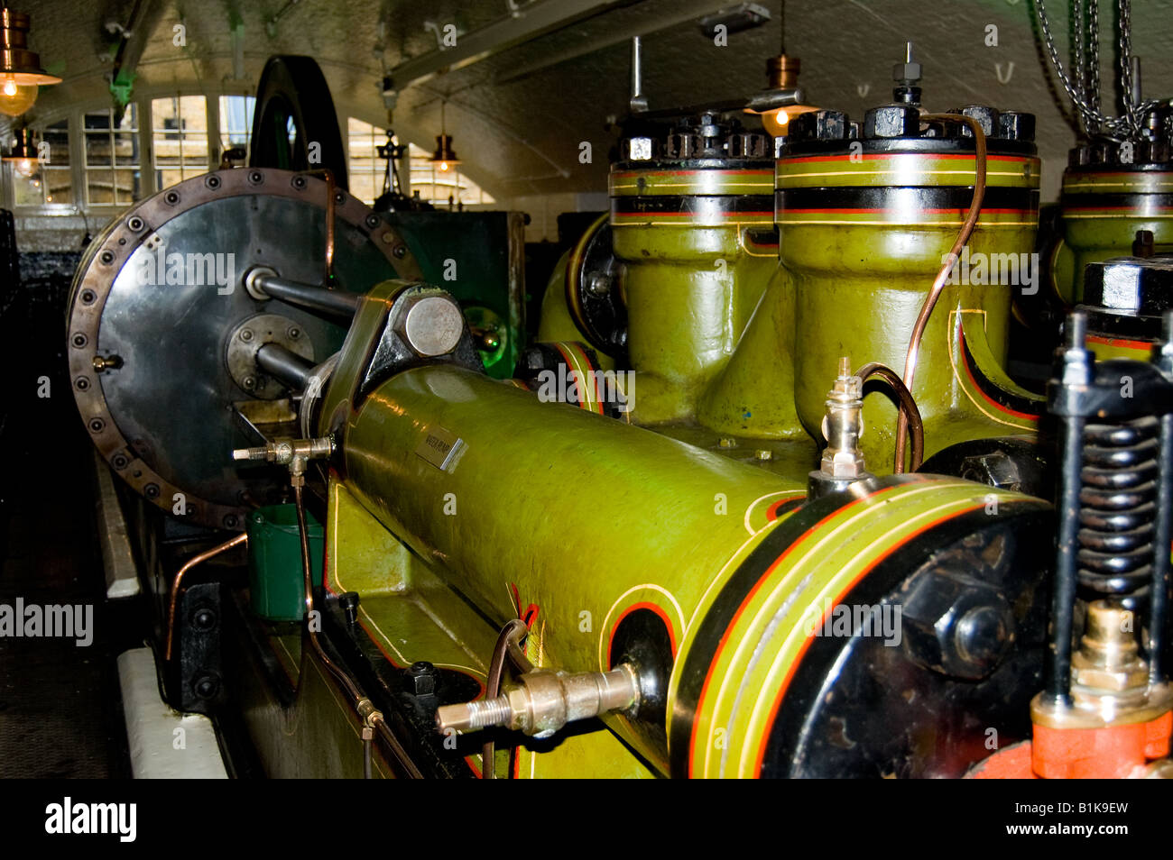 Tower Bridge Engine Room Stock Photo - Alamy