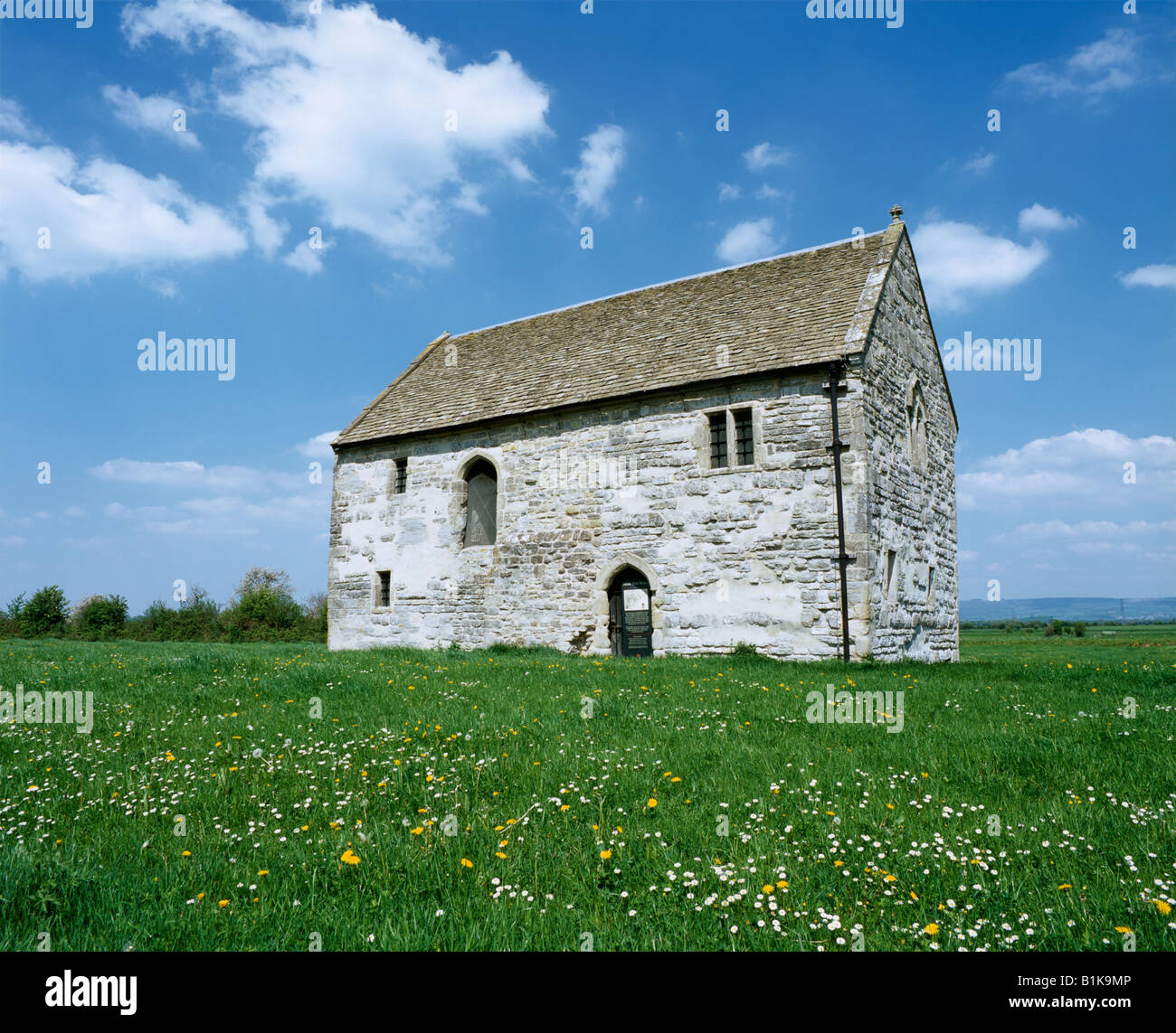 Meare Fish House, also known as Abbots Fish House. A 14th Century Fish ...