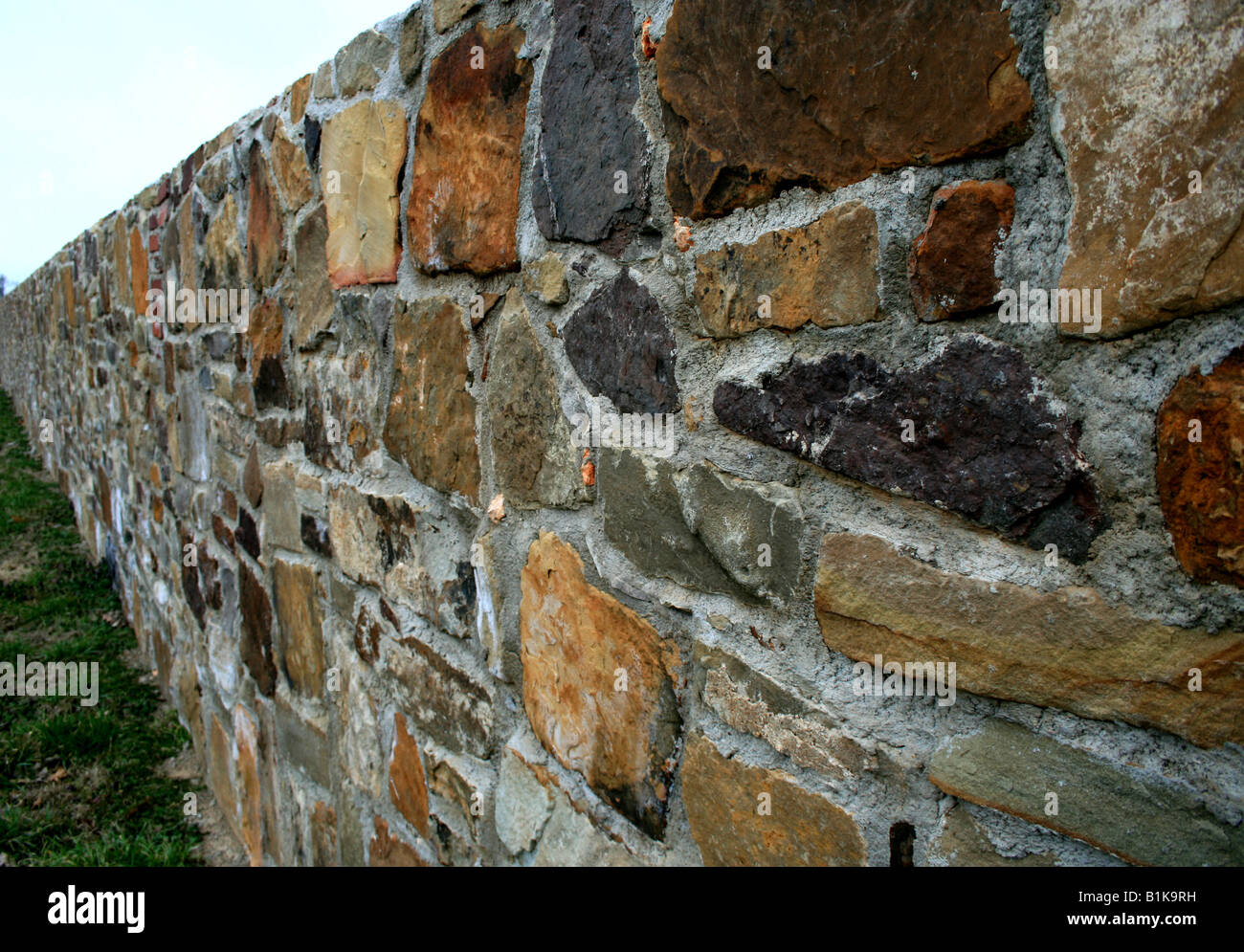 A close up picture of a rock wall Stock Photo - Alamy