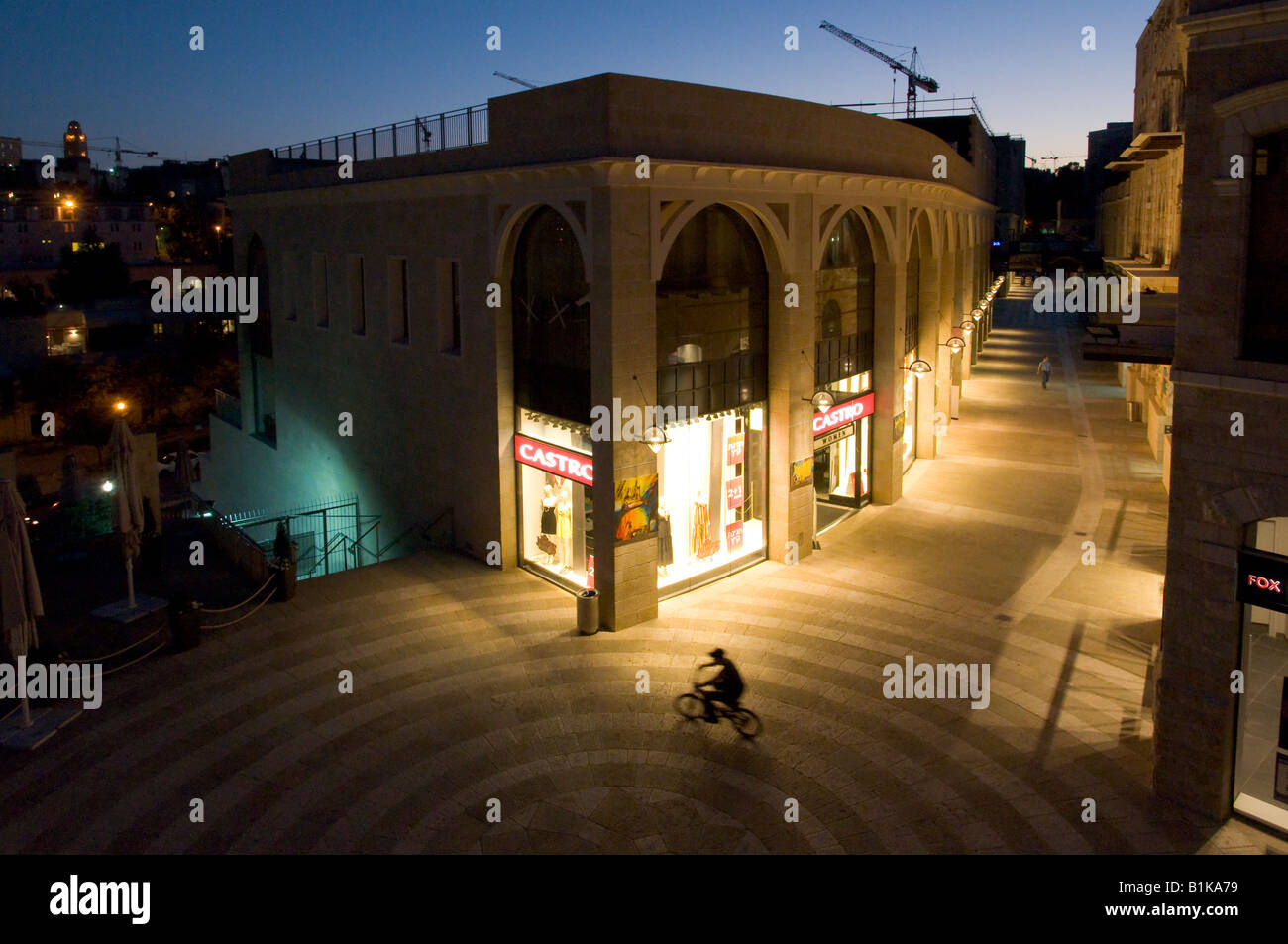 Israel Jerusalem Mamilla neighbourhood Alrov project new large shopping ...