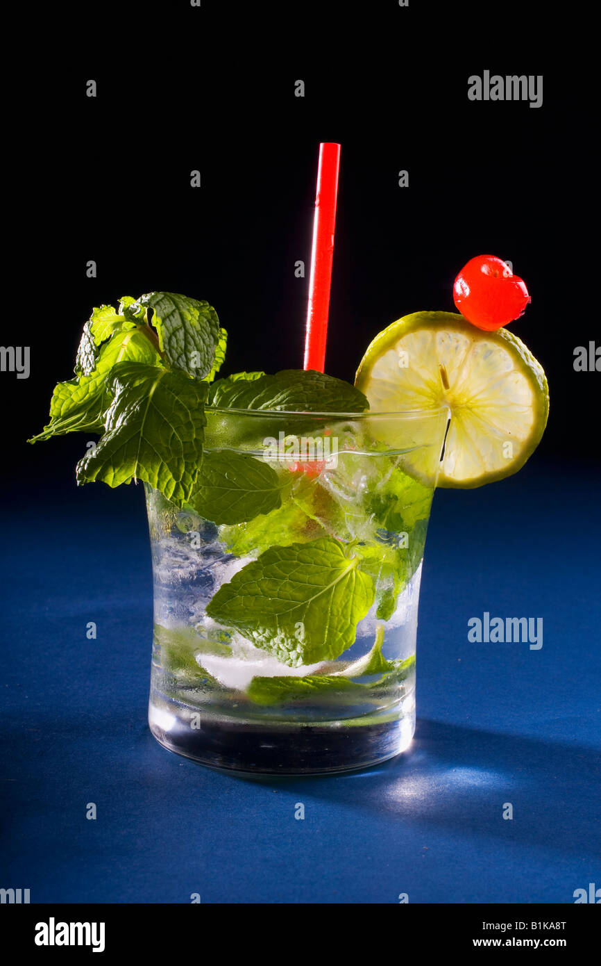 a mojito cocktail Stock Photo - Alamy