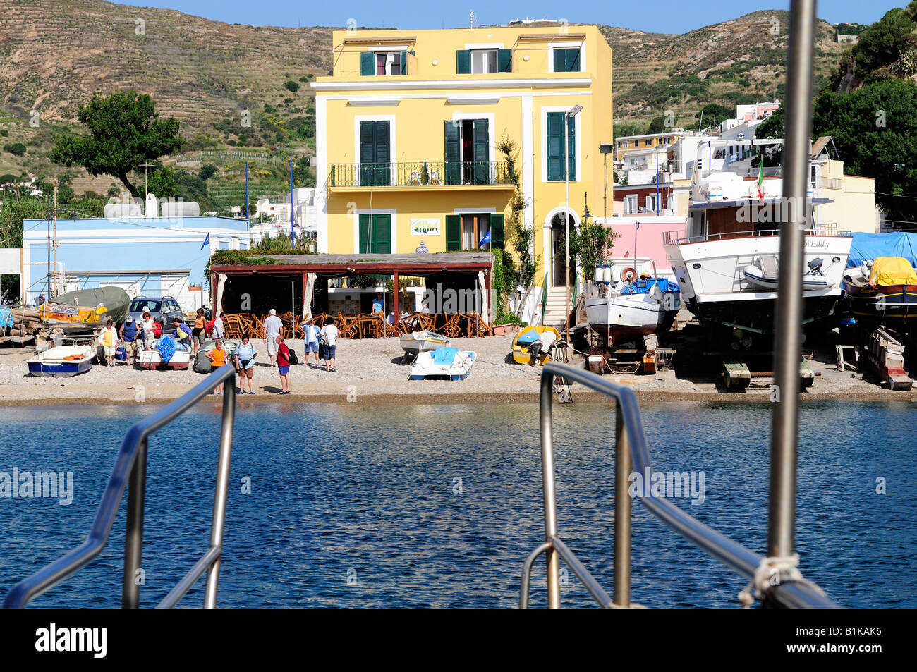 The island of Ponza, Lazio, Italy Stock Photo - Alamy