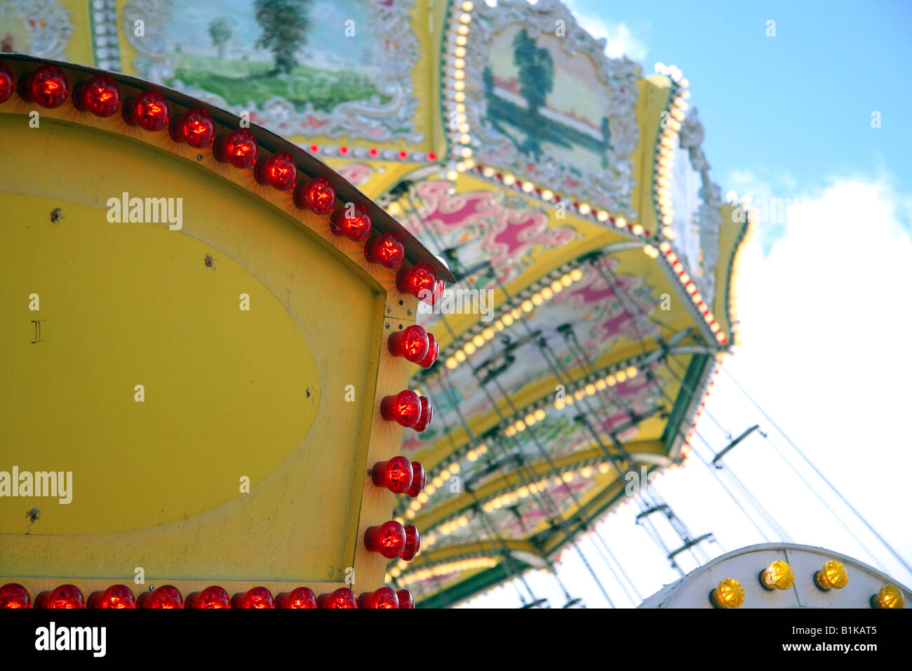 Detail of an amusement park Stock Photo - Alamy
