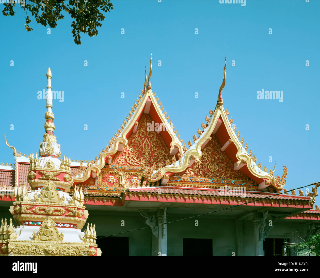 Front of Vat Chan temple Stock Photo - Alamy