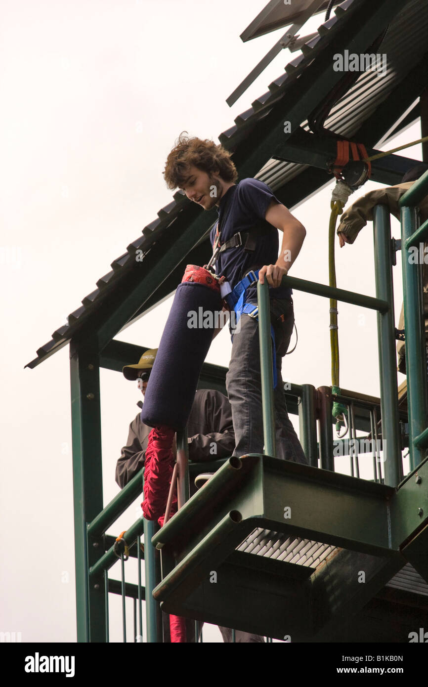 Bungee safety harness hi-res stock photography and images - Alamy