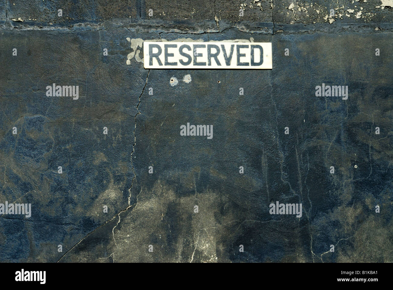Reserved Car Parking Sign Stock Photo - Alamy