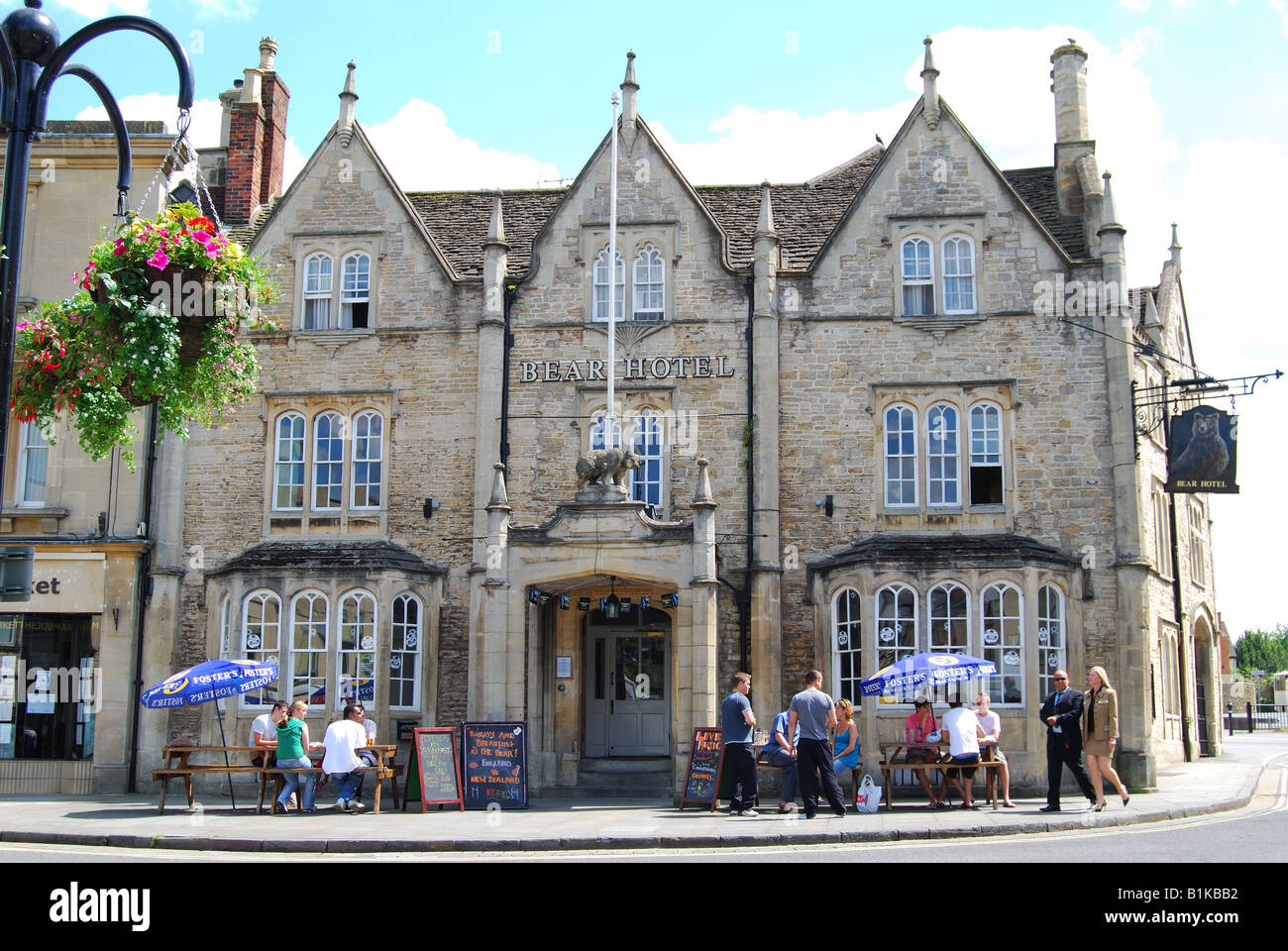 Bear Hotel, Market Place, Chippenham, Wiltshire, England, United ...