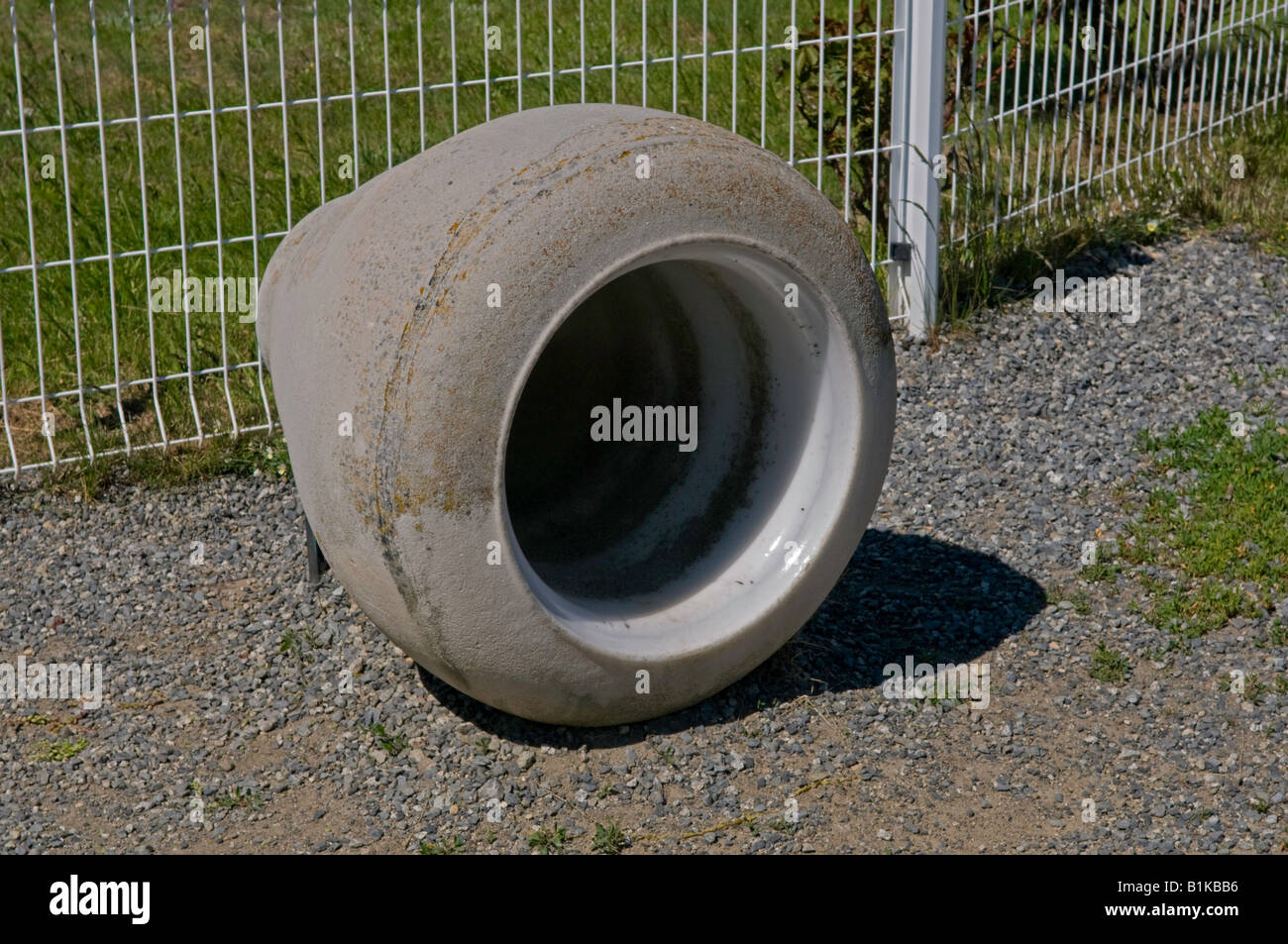 Crucible used at solar furnace, France Stock Photo - Alamy