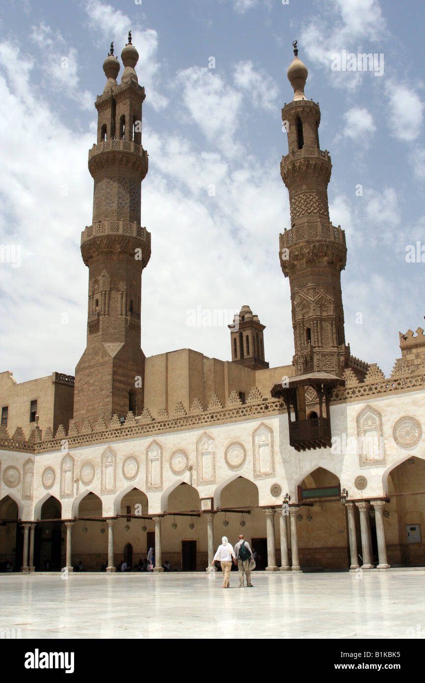 Al-azhar mosque Cairo Egypt Stock Photo - Alamy