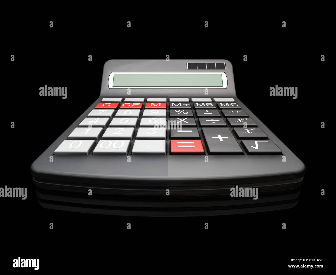 3D render of a calculator Stock Photo - Alamy