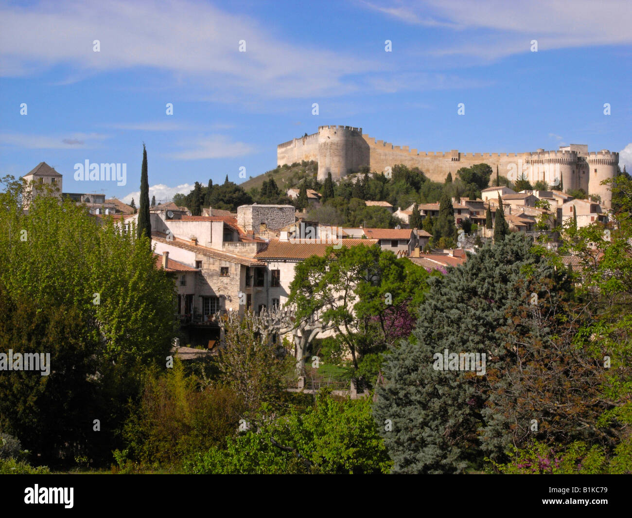 Villeneuve lès Avignon France Stock Photo - Alamy