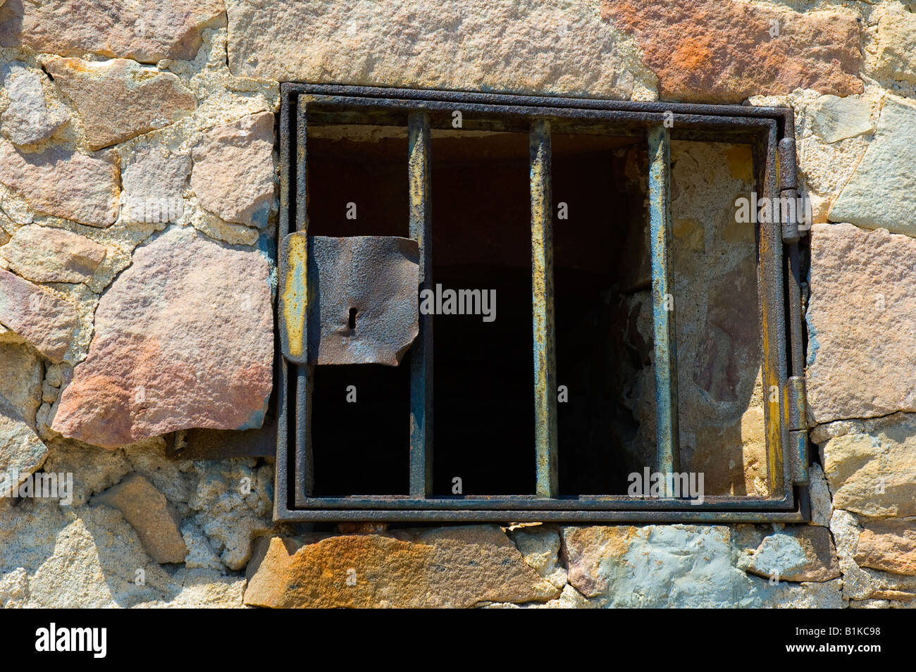 Prison cell window hi-res stock photography and images - Alamy