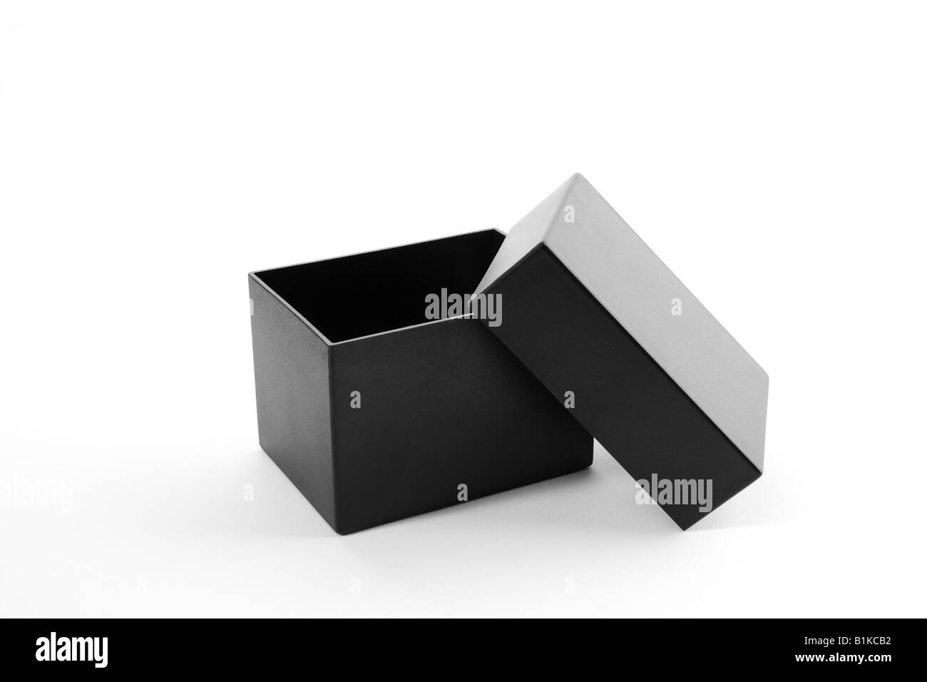 Open gift present Black and White Stock Photos & Images - Alamy