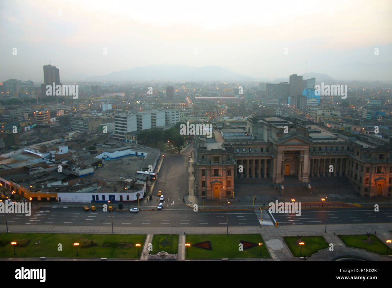Morning rise at Lima Peru South America Stock Photo - Alamy