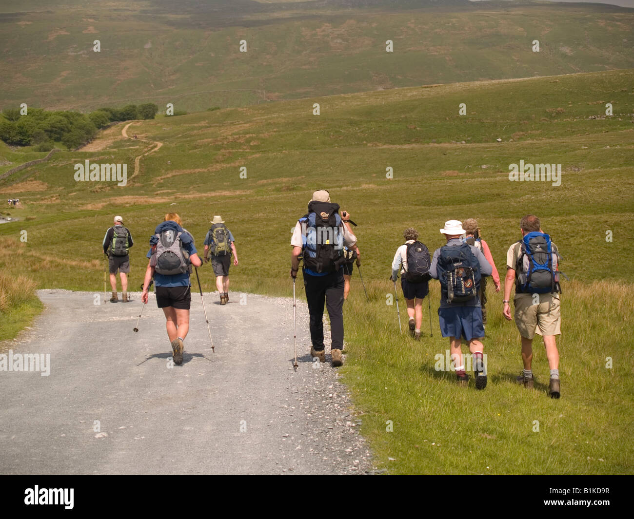 Walkers hiking hi-res stock photography and images - Alamy