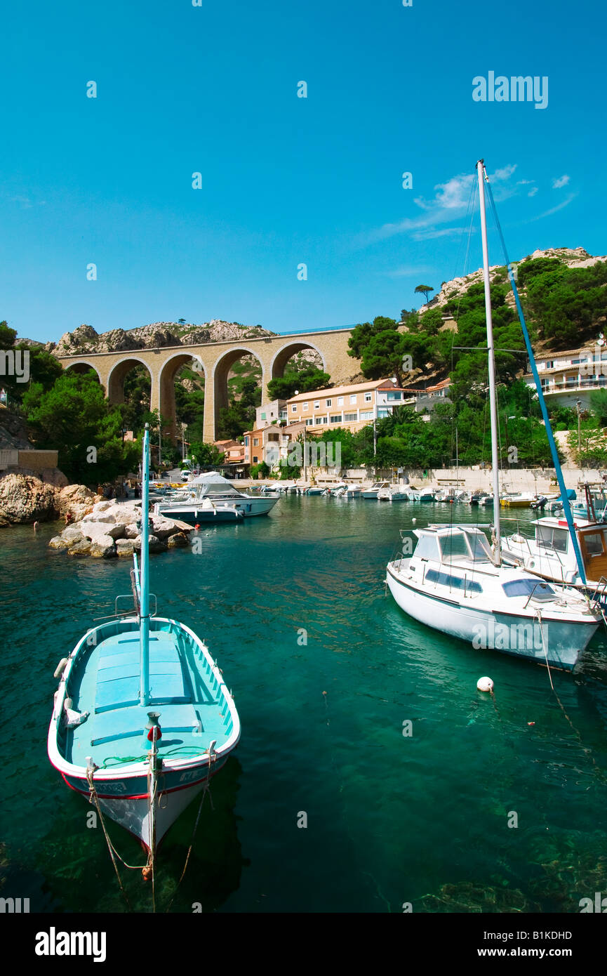 CALANQUE OF MEJEAN PROVENCE FRANCE Stock Photo - Alamy