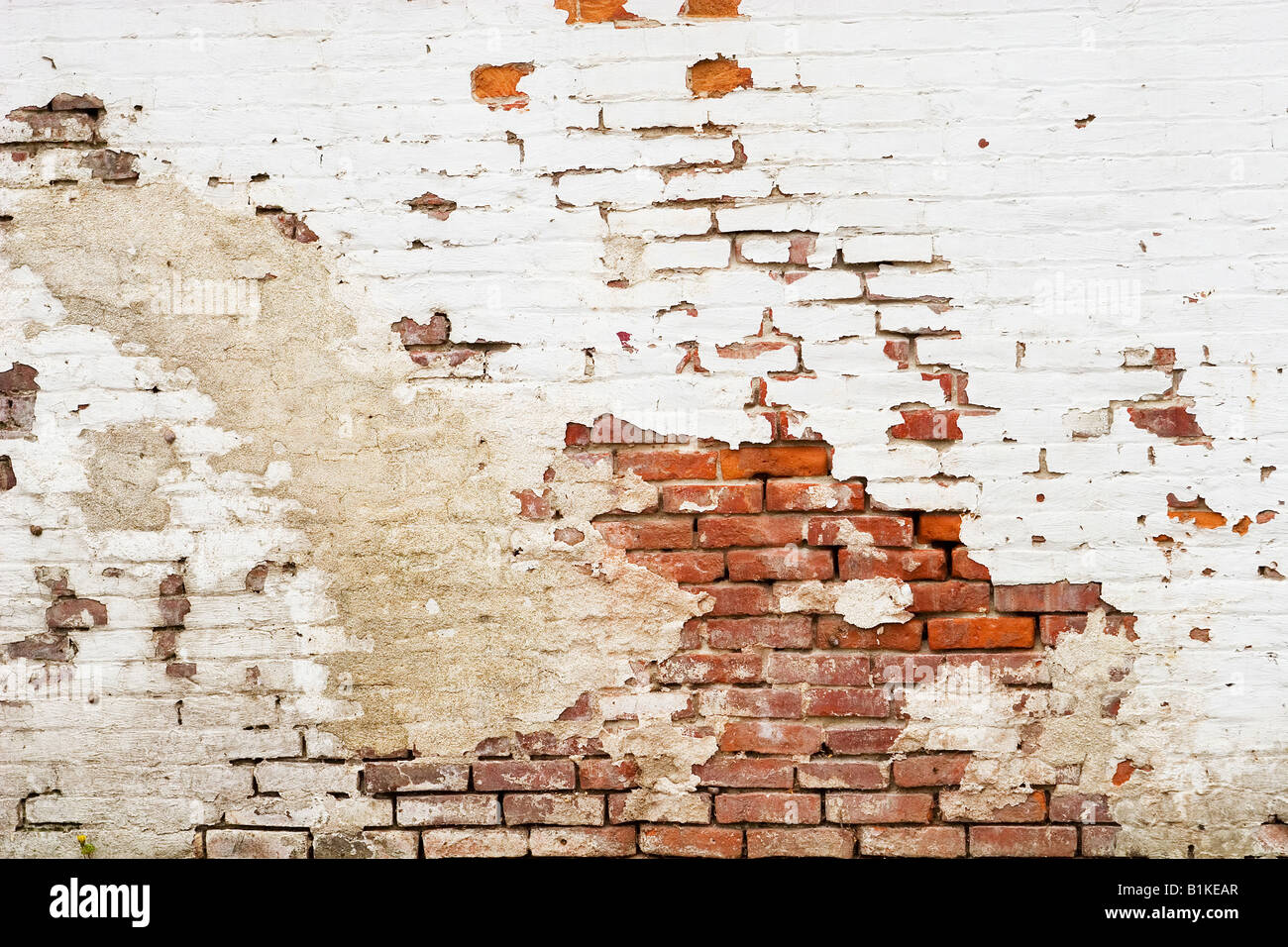 A side of an old brick building Stock Photo - Alamy