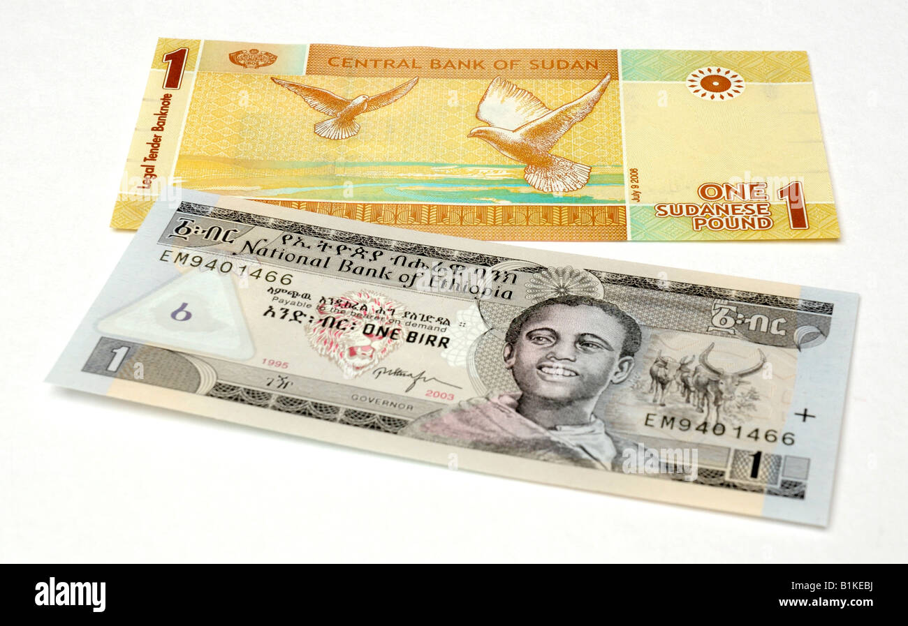 East African Bank Notes Stock Photo - Alamy