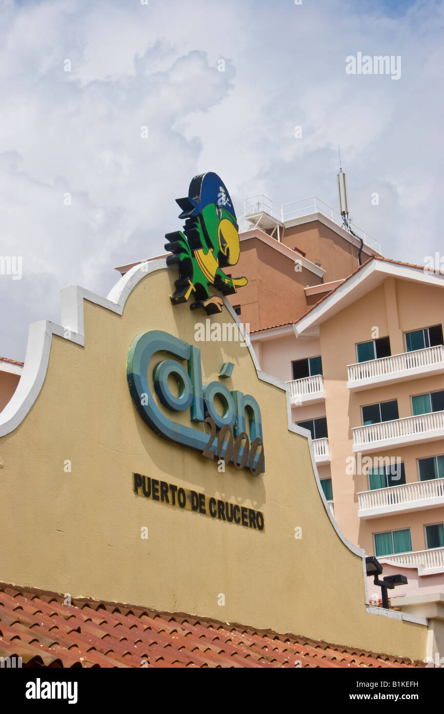 Colon 2000 cruise ship terminal. Colon City, Colon, Republic of Panama ...