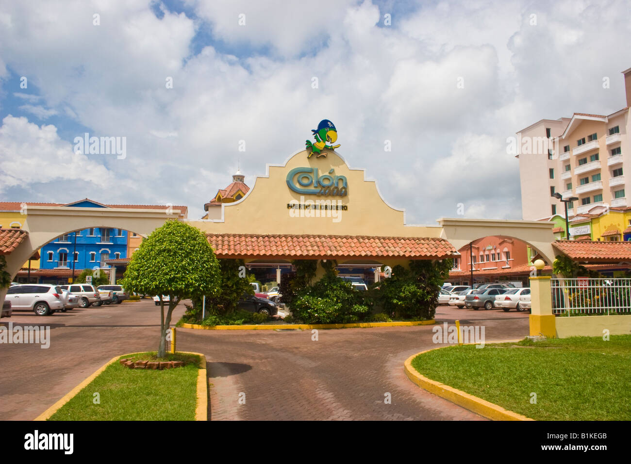 Colon 2000 cruise ship terminal. Colon City, Colon, Republic of Panama ...
