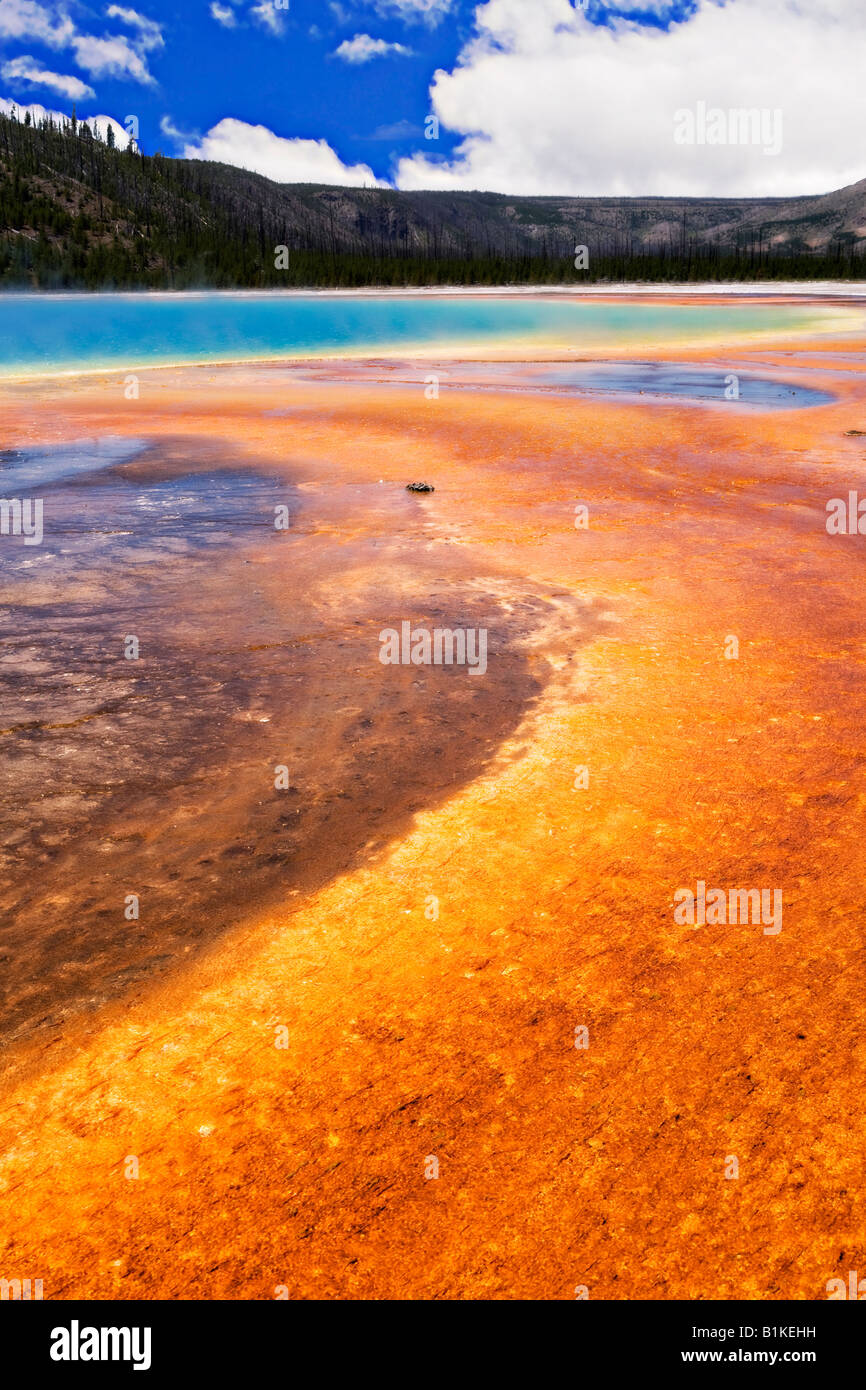 Colorful steaming thermal pools hi-res stock photography and images - Alamy