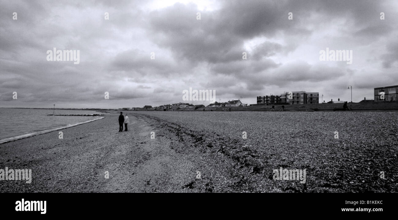 Lee On Solent beach Stock Photo - Alamy