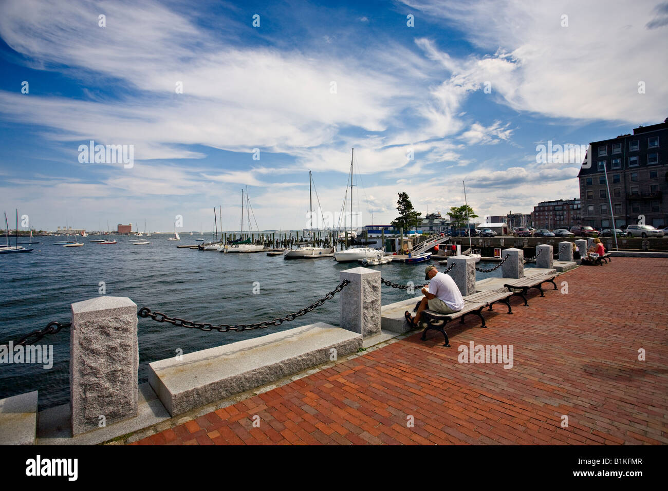 Lewis wharf boston hi-res stock photography and images - Alamy