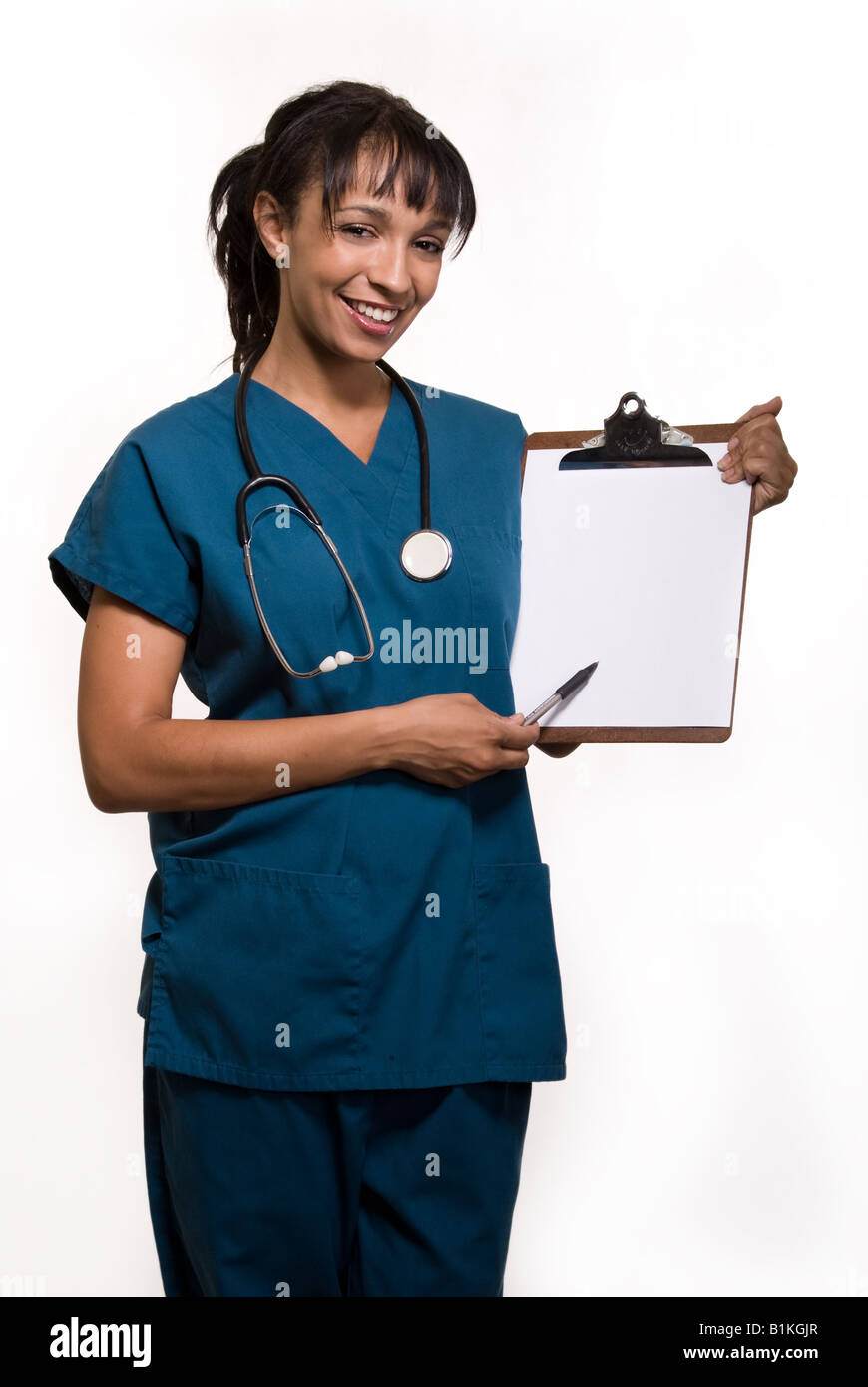 Blank patient chart Stock Photo - Alamy
