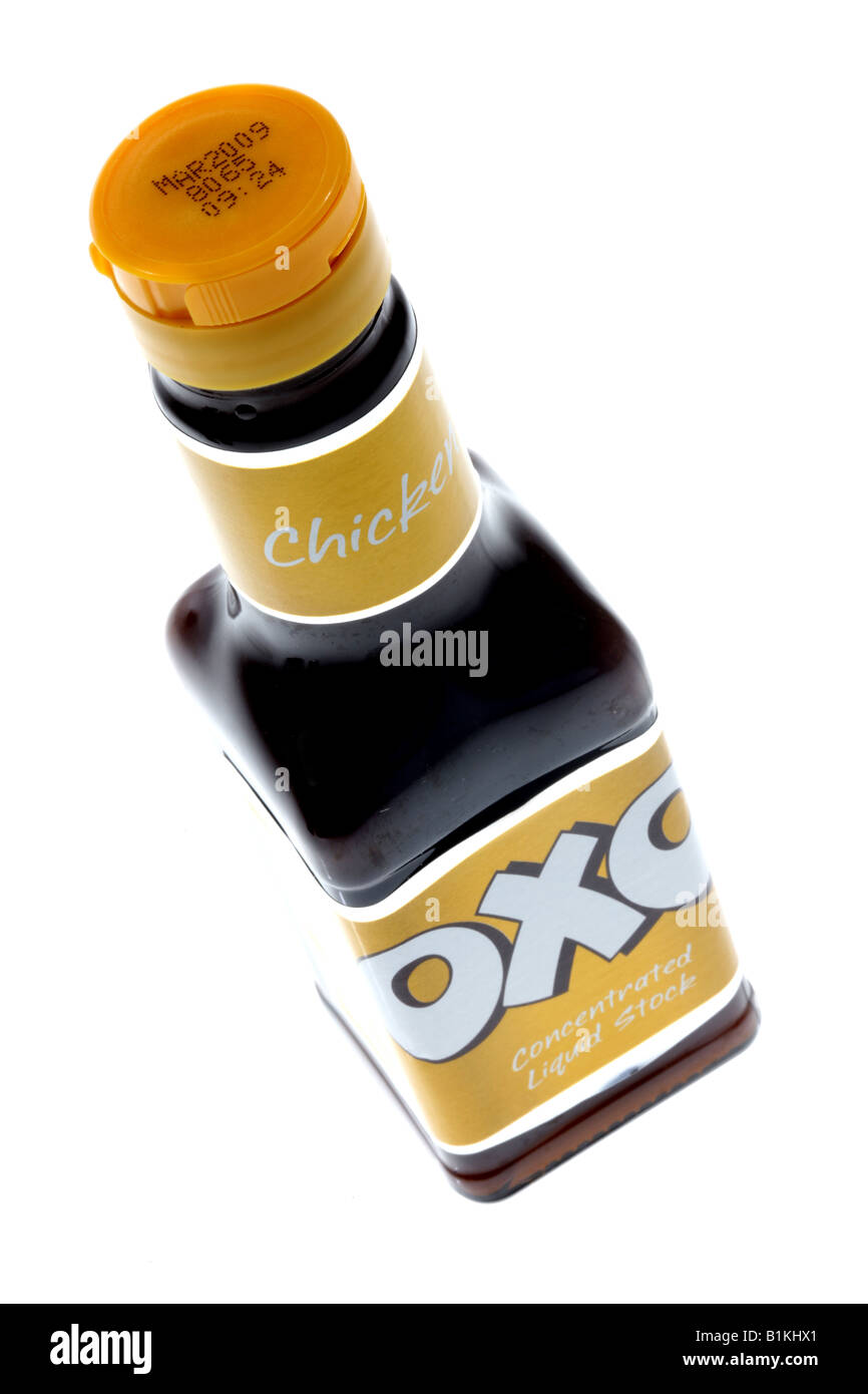 Chicken Liquid Stock Stock Photo - Alamy