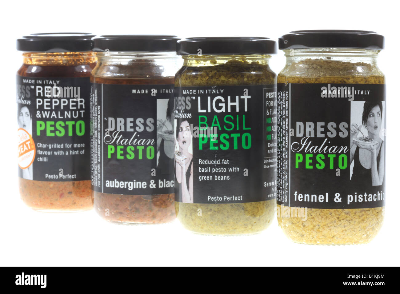 Assorted Pesto Sauces Stock Photo - Alamy
