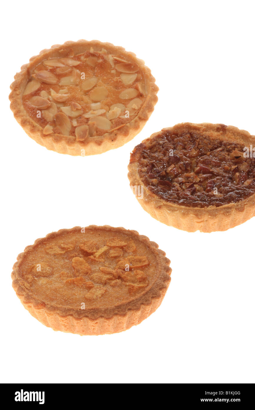 Selection of Tarts Stock Photo - Alamy