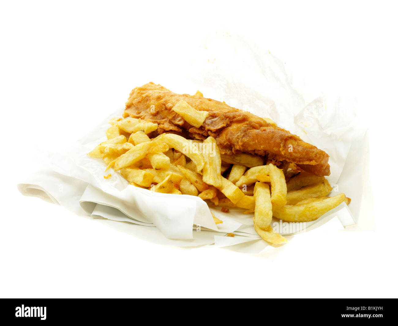 Fish and Chips Stock Photo - Alamy