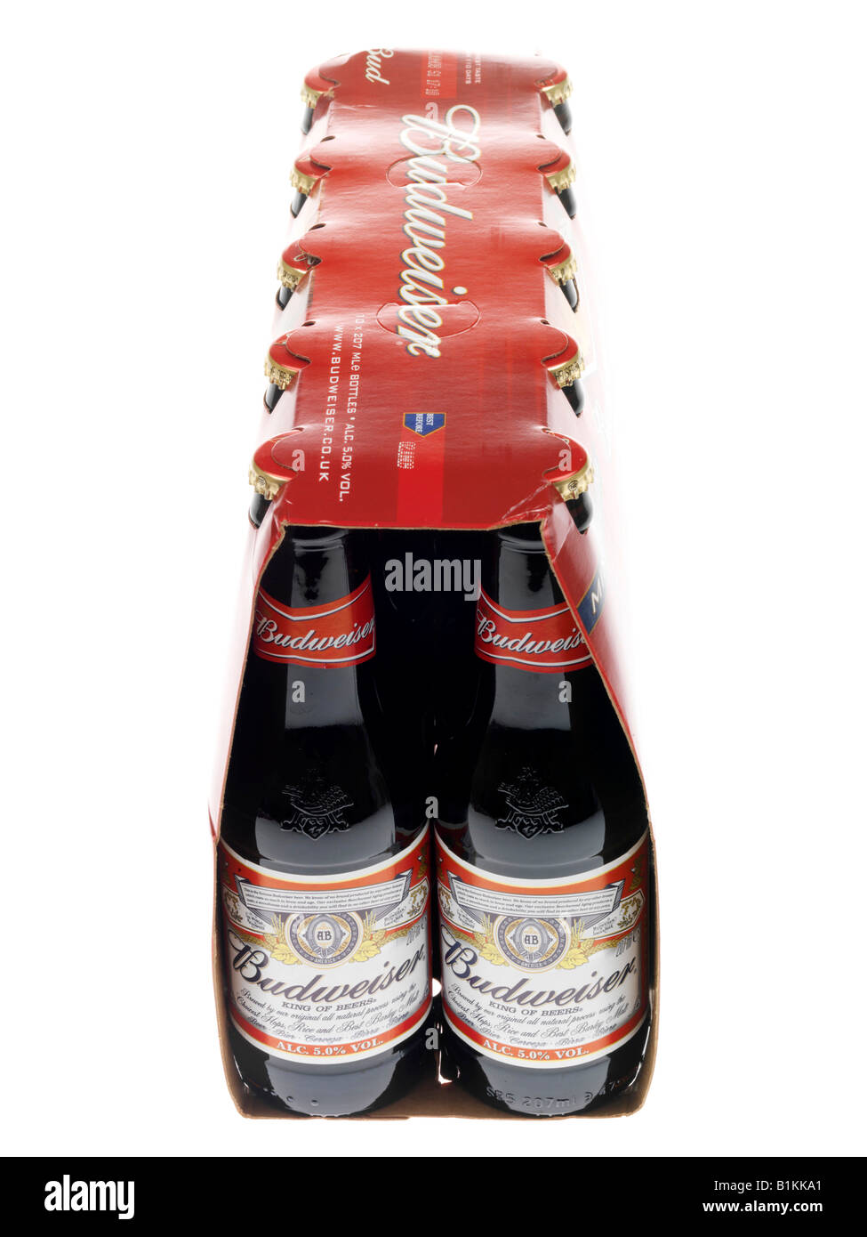 Bottles of bud Cut Out Stock Images & Pictures - Alamy