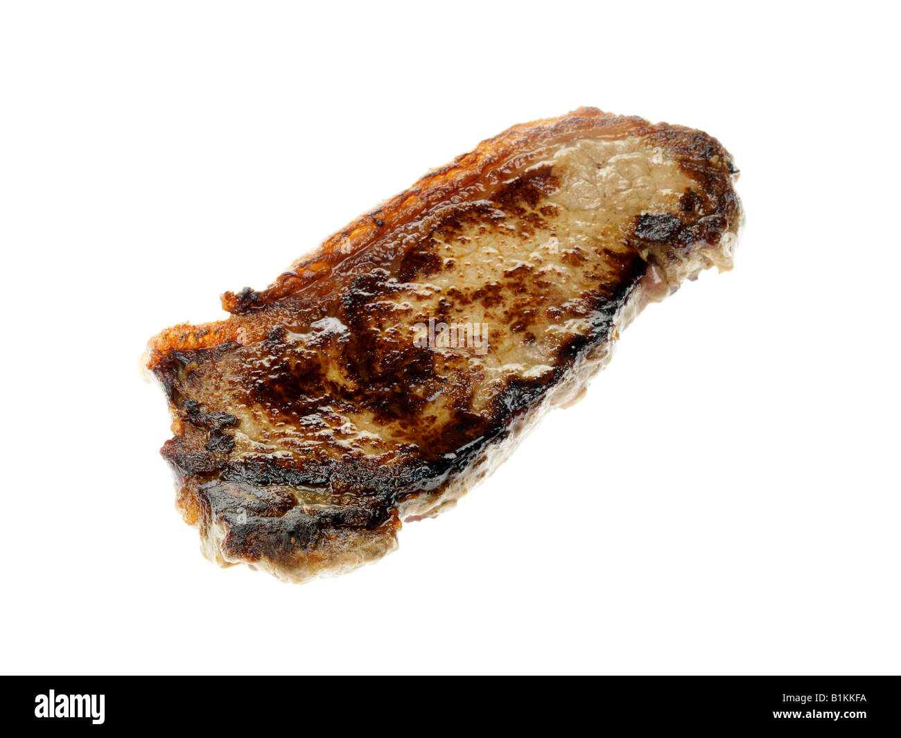 Cut beef steak grilled Cut Out Stock Images & Pictures - Alamy