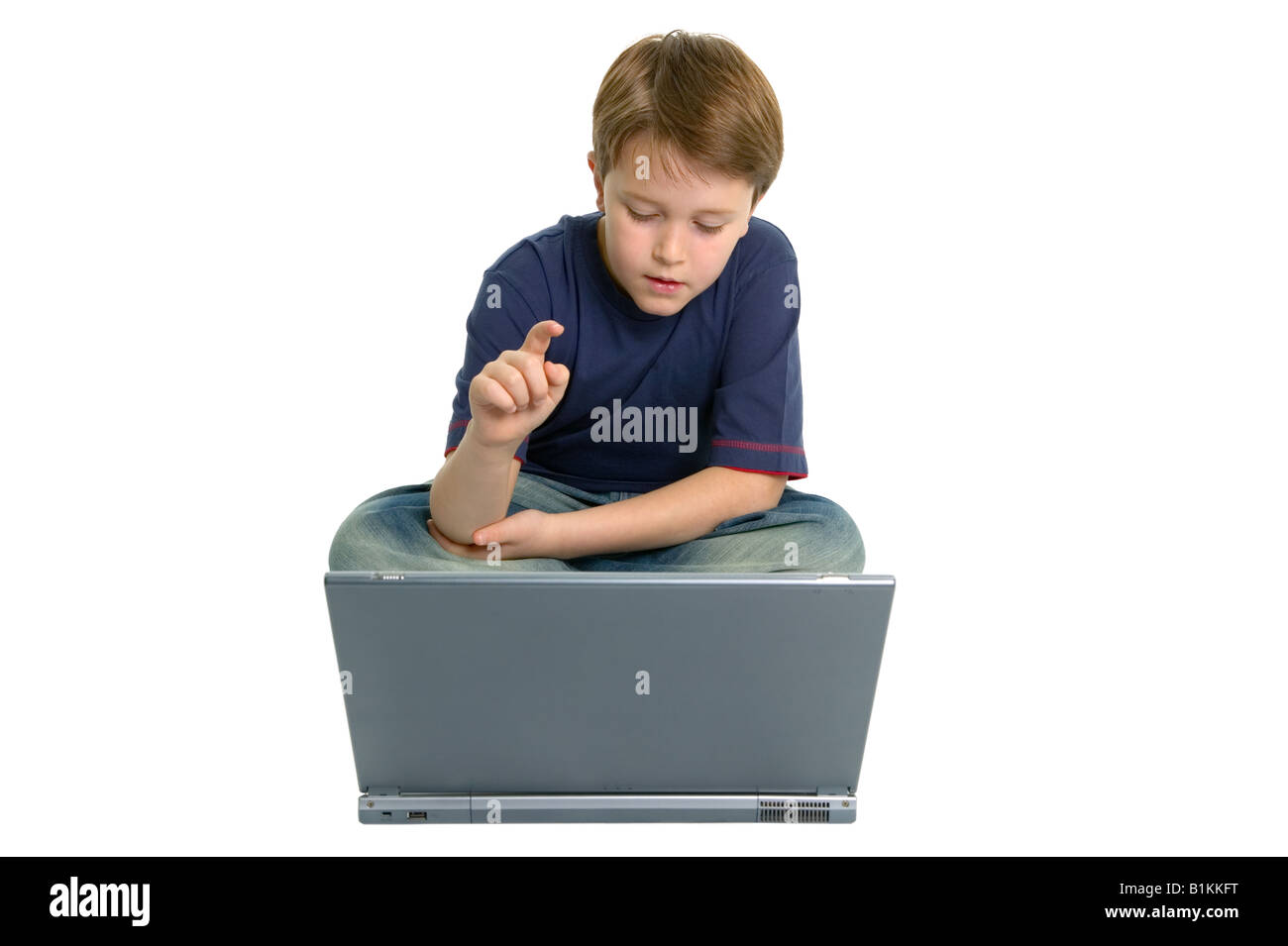 Sat cross legged hi-res stock photography and images - Alamy