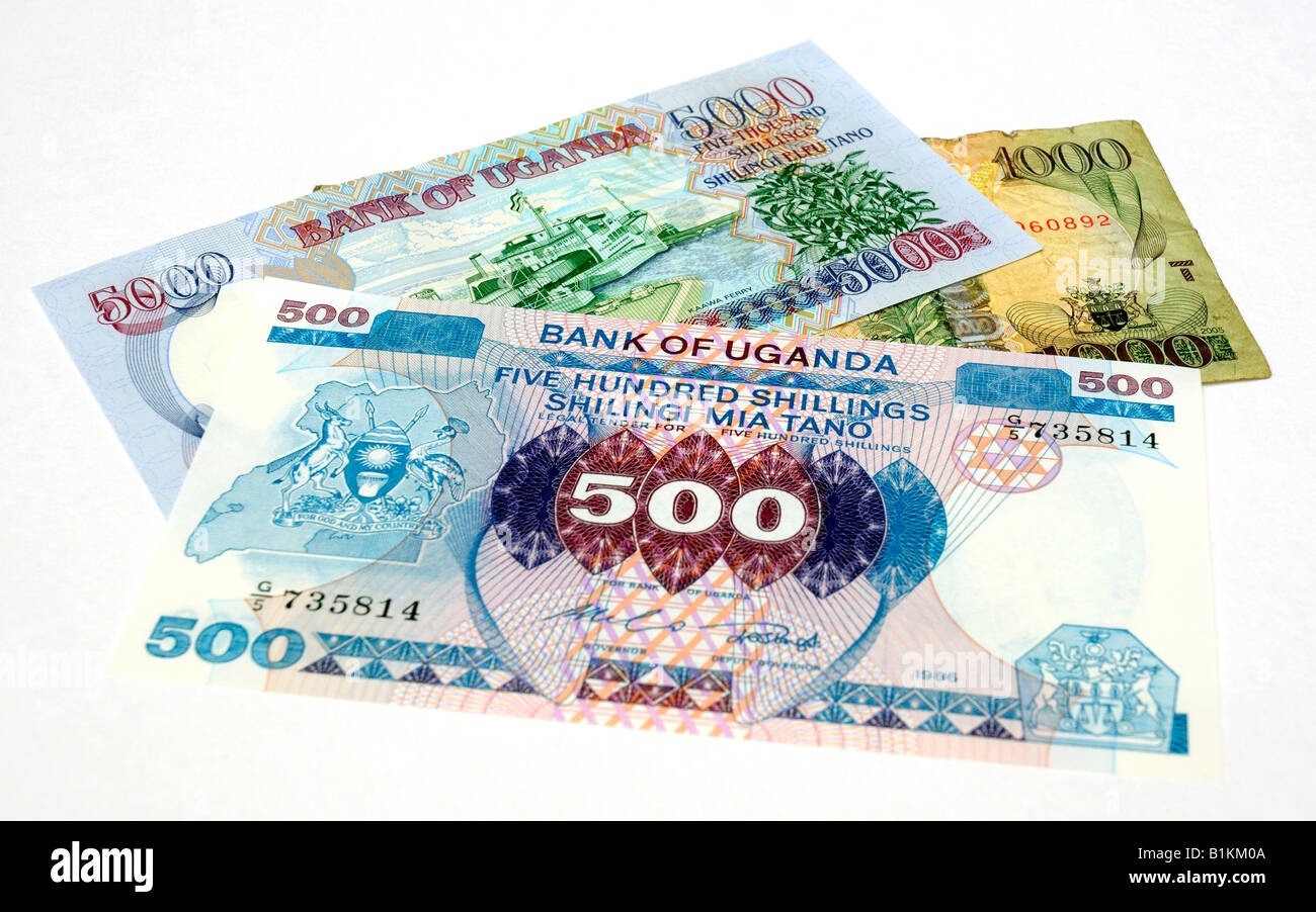 Uganda Bank Notes Stock Photo - Alamy