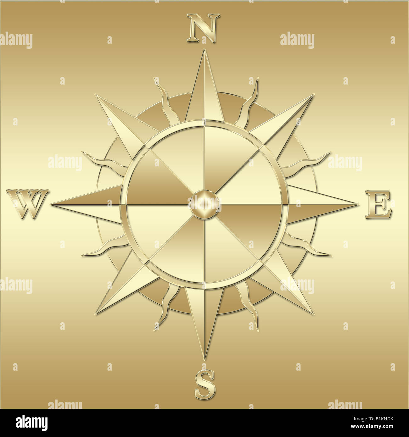 Windrose logo hi-res stock photography and images - Alamy