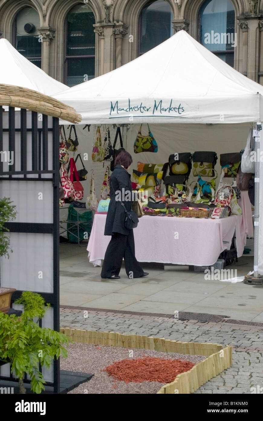 Shopping At Manchester Market Stock Photo - Alamy
