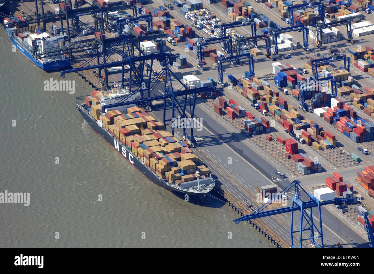 Felixstowe port aerial hi-res stock photography and images - Alamy