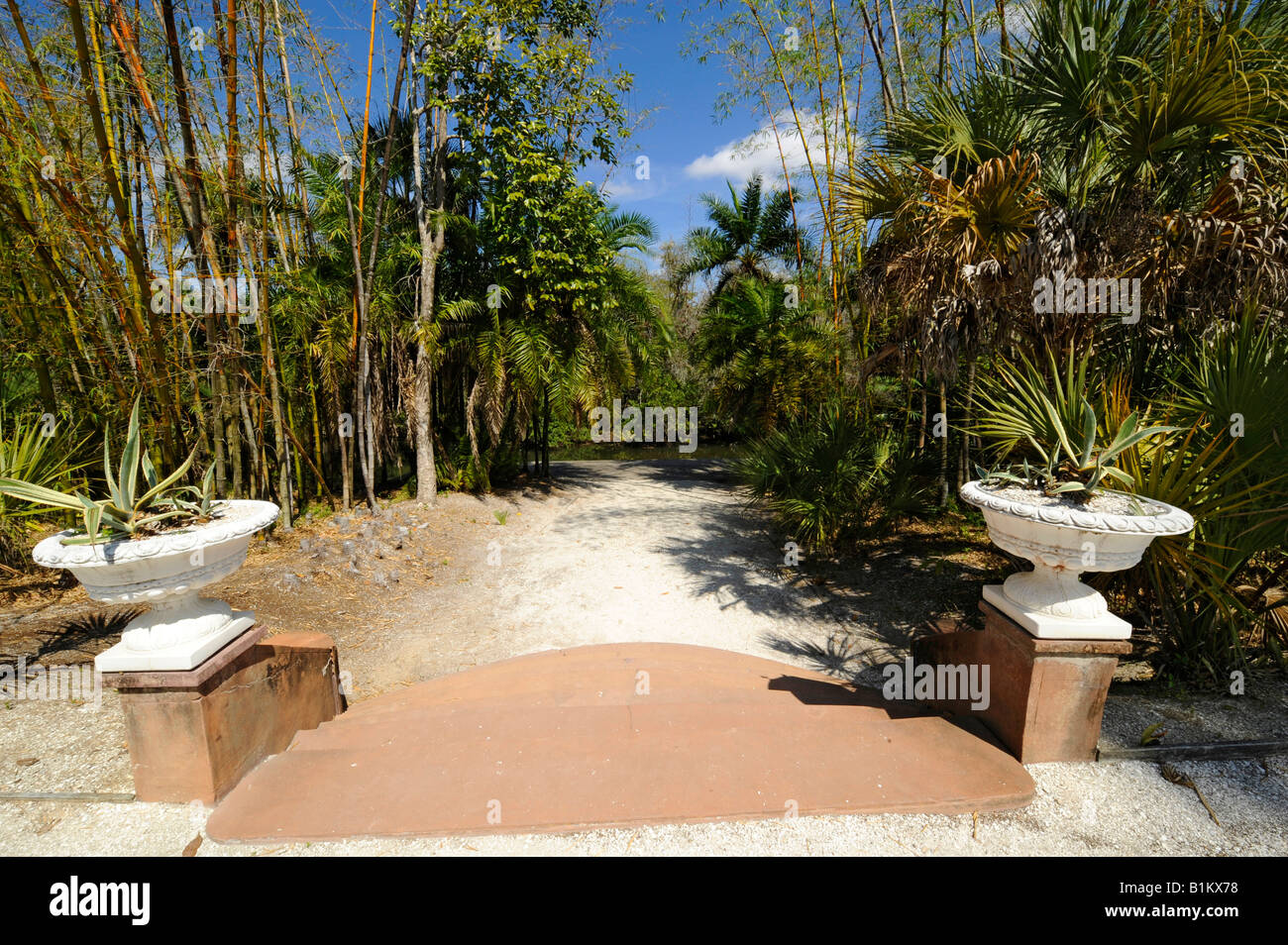 Koreshan State Historic Park Estero Florida Stock Photo - Alamy