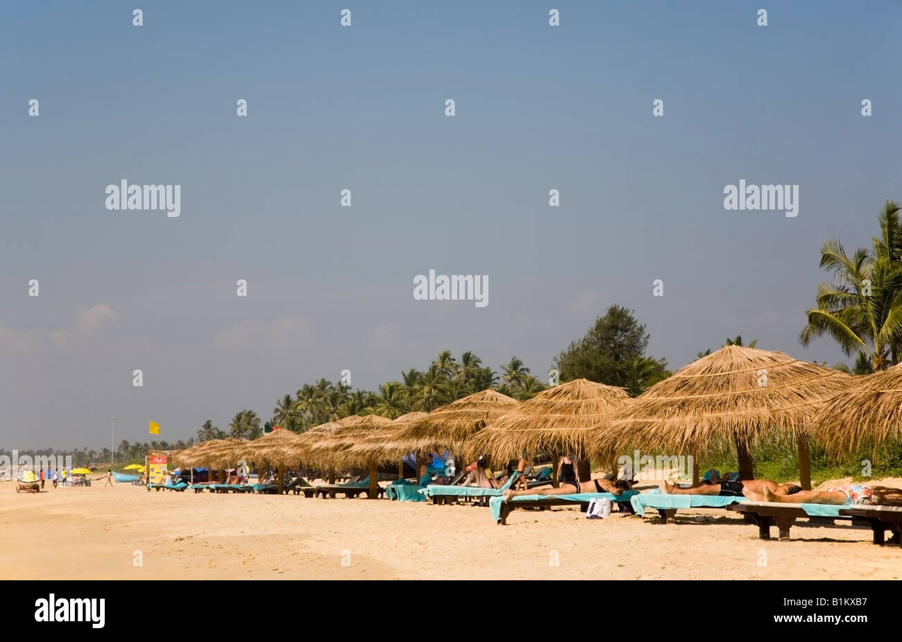 Taj exotica goa beach hi-res stock photography and images - Alamy