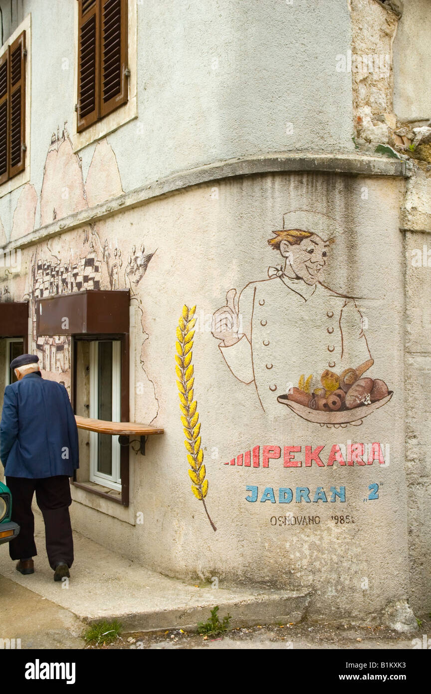 Bakery in Kotor Montenegro Europe Stock Photo - Alamy