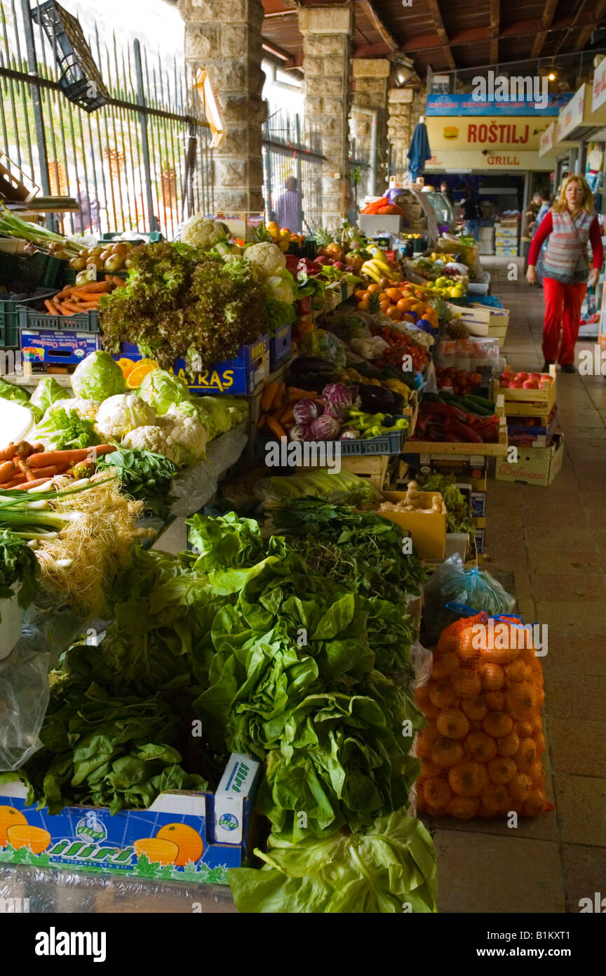 Kotor food market hi-res stock photography and images - Alamy