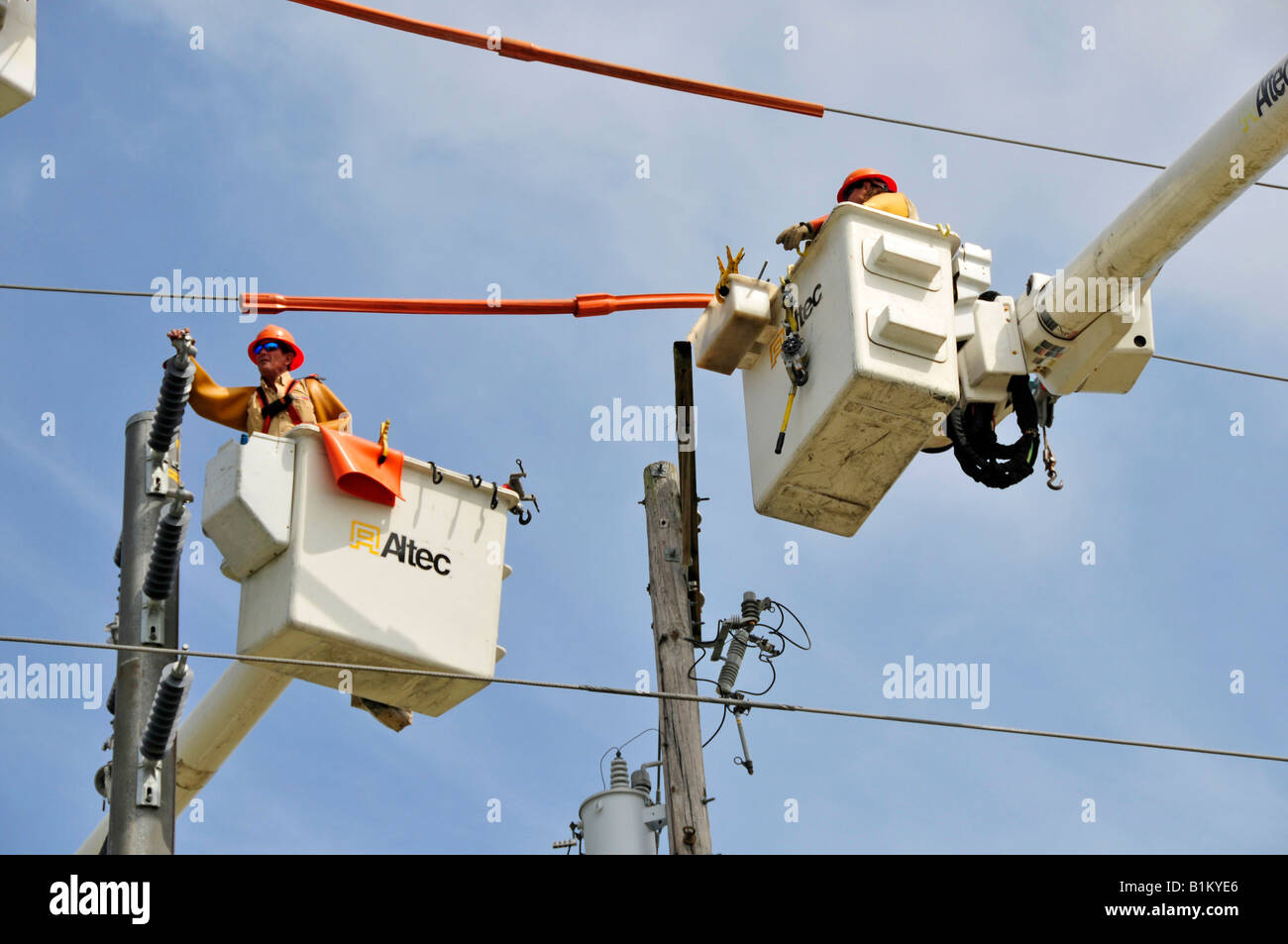 Electrical power lines florida hi-res stock photography and images - Alamy
